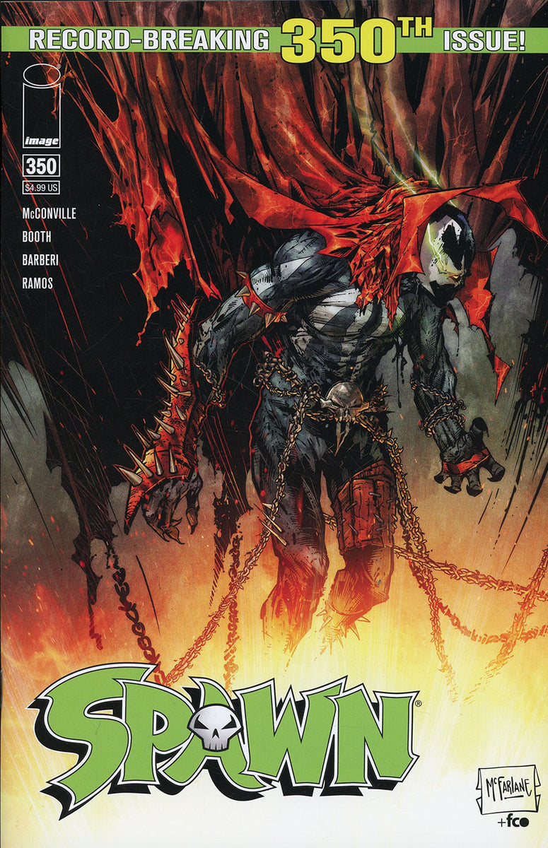 Spawn #350 Cover B Variant Todd McFarlane Cover – Black Dragon Comix