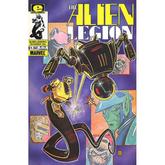Alien Legion #3 - #5 – Black Dragon Comix