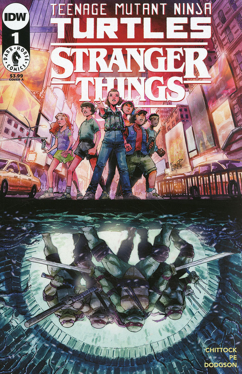 Teenage Mutant Ninja Turtles X Stranger Things #1 Cover A Regular Fero ...