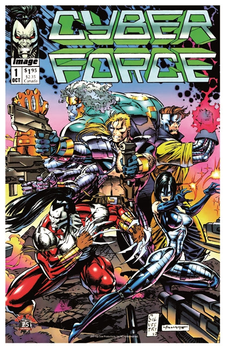 Cyberforce #1 Cover A – Black Dragon Comix