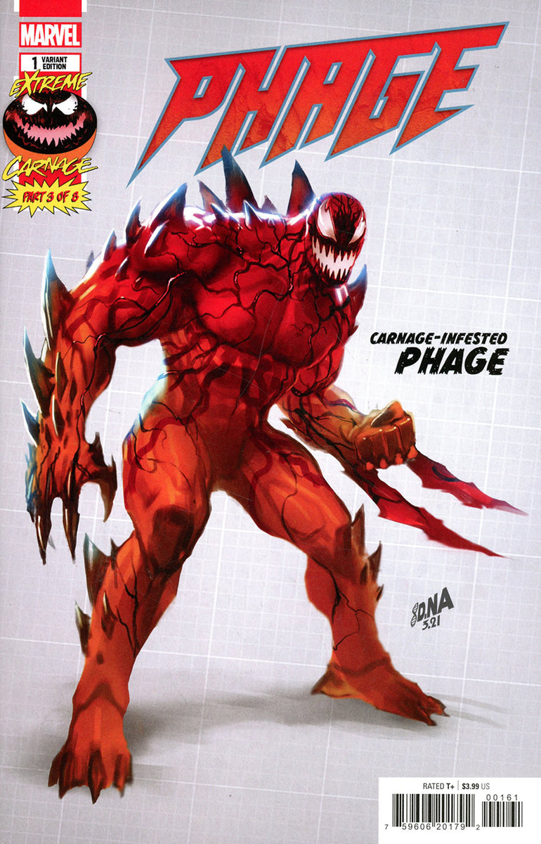 Extreme Carnage Phage #1 (One Shot) Cover D Incentive David Nakayama D ...