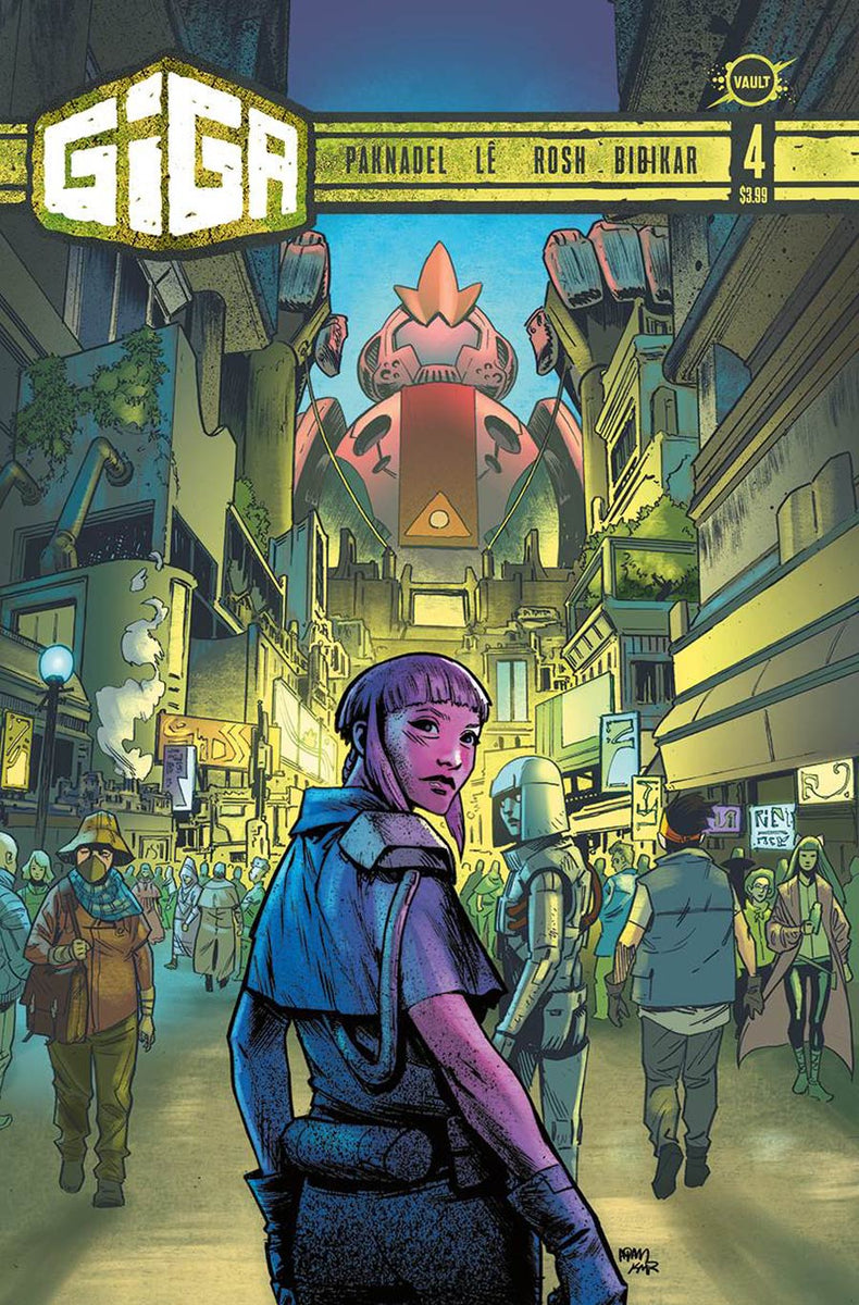 Giga #4 Cover B Variant Adam Gorham Cover – Black Dragon Comix