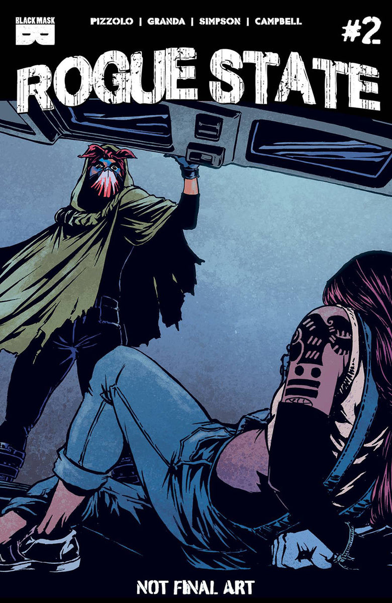 Rogue State #2 Cover A Regular Carlos Granda Cover – Black Dragon Comix