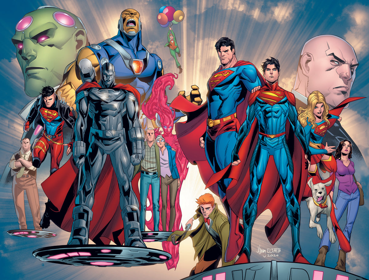 SUPERMAN #29 CVR B JOHN TIMMS WRAPAROUND VAR – Black Dragon Comix