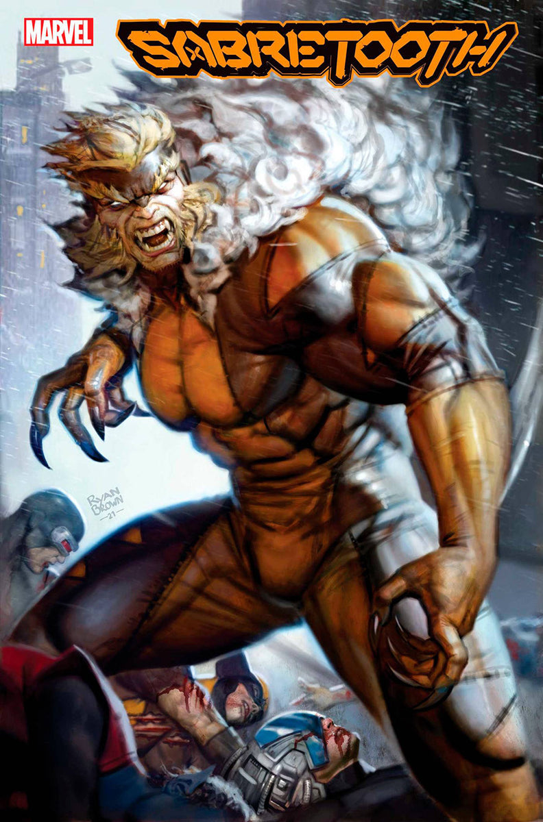 Sabretooth Vol 4 #1 Cover B Variant Ryan Brown Cover – Black Dragon Comix
