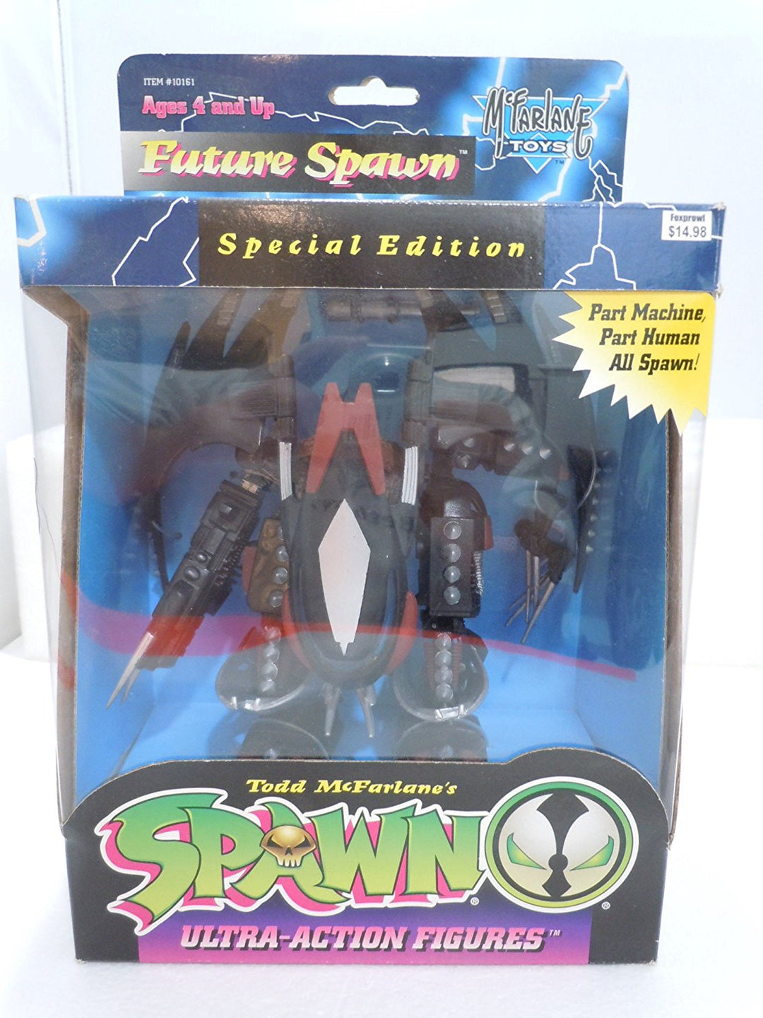 Spawn: Future Spawn Action Figure (1995) McFarlane Toys new Special Ed ...