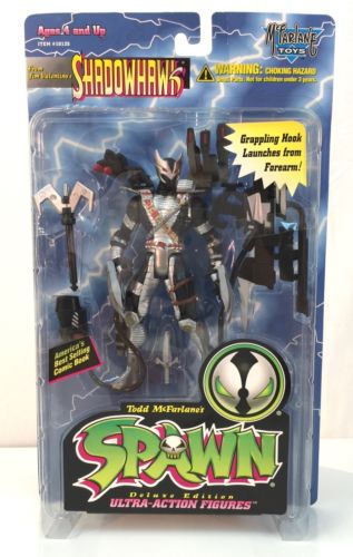 Spawn Deluxe Edition Series 4 SHADOWHAWK Action Figure MOC McFarlane T ...